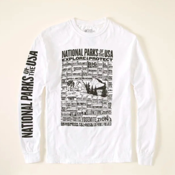 Parks Project | Shirts | National Parks Checklist Tee | Poshmark